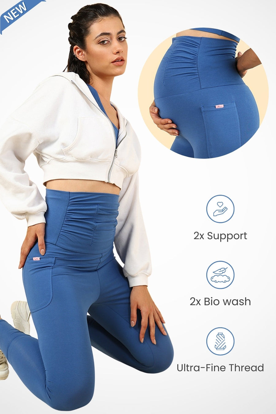 Premium Maternity leggings | Pregnancy leggings | Maternity Mela ...